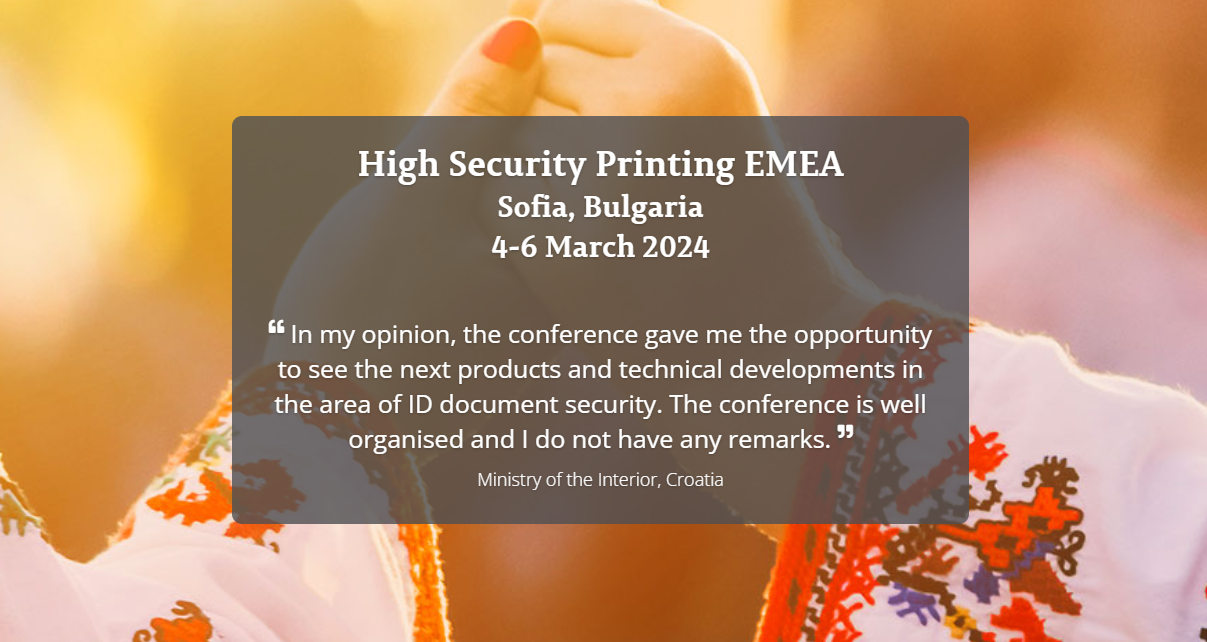 High Security Printing EMEA